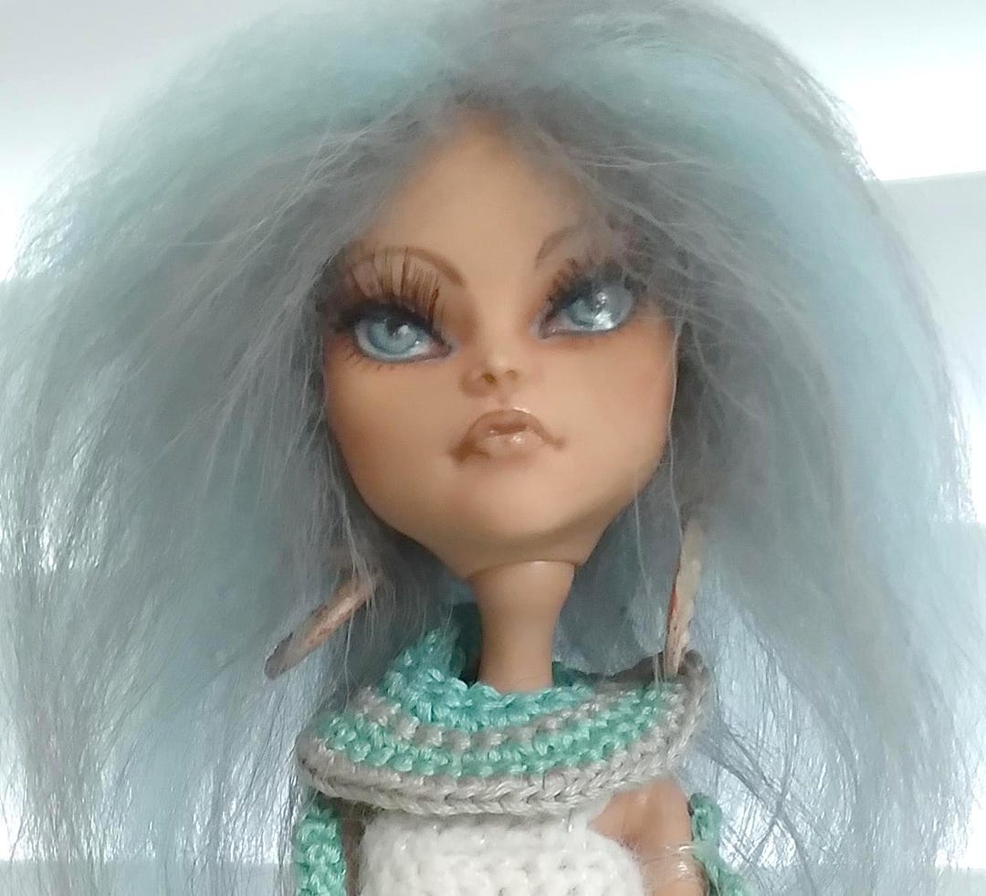 MONSTER HIGH Doll Repaint Custom With Handmade Outfit U.S. Seller - Etsy