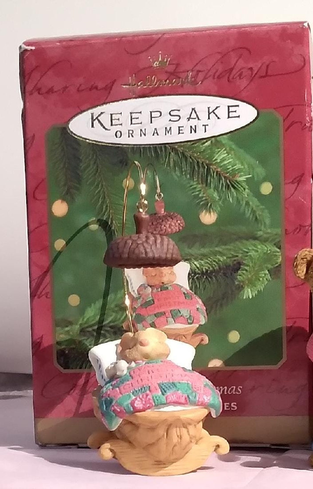 Vintage Hallmark Ornament Baby's First Christmas 2000 in Original Box U ...