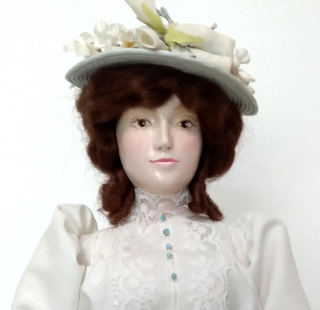 Vintage Boudoir Miss Ruth Handcrafted Clay Doll 15” Limited Edition ...
