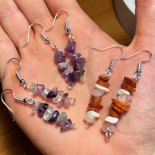 Crystal Earrings - Etsy