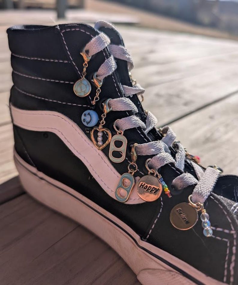 Shoe Charms, Easy on and off Movable Shoe Charms, Mix and Match, Shoe ...