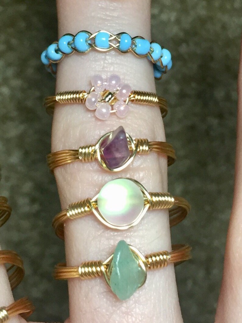 Dainty Braided Wire Ring Tarnish-free Braided Ring Elegant - Etsy