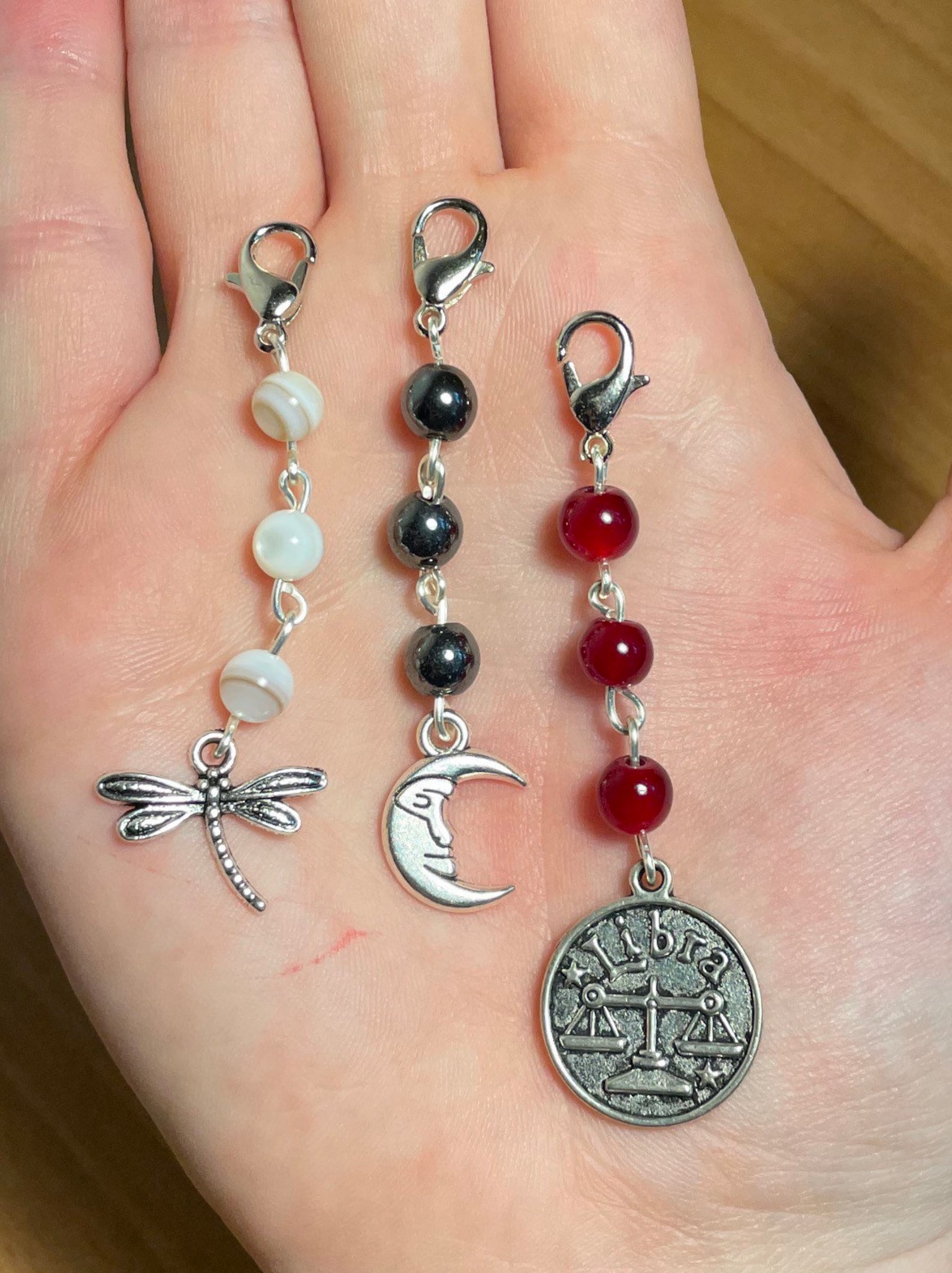 Dainty Crystal Keychains and Phone Charms Healing Evil Eye - Etsy