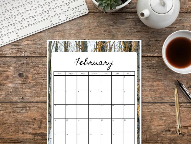 2025 Printable Wall Calendar - Etsy