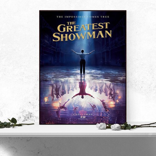The Greatest Showman Movie Poster Canvas Print Wall Art Wall - Etsy