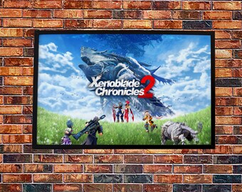 Xenoblade Chronicles Poster - Etsy