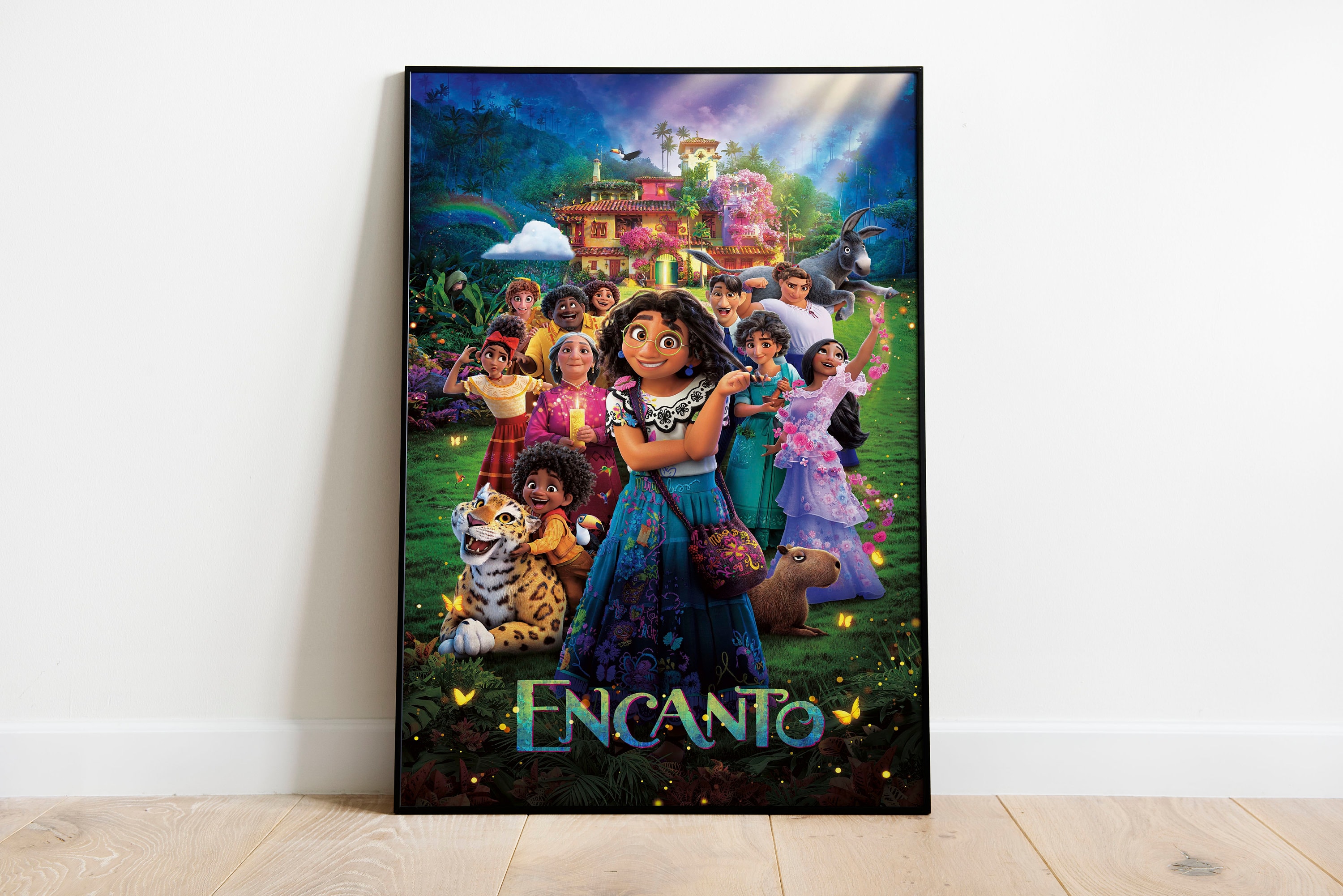 Encanto Movie Poster Print, 2021 Wall Art,Films, Cinema A6 A5 A4 A3 A2 ...