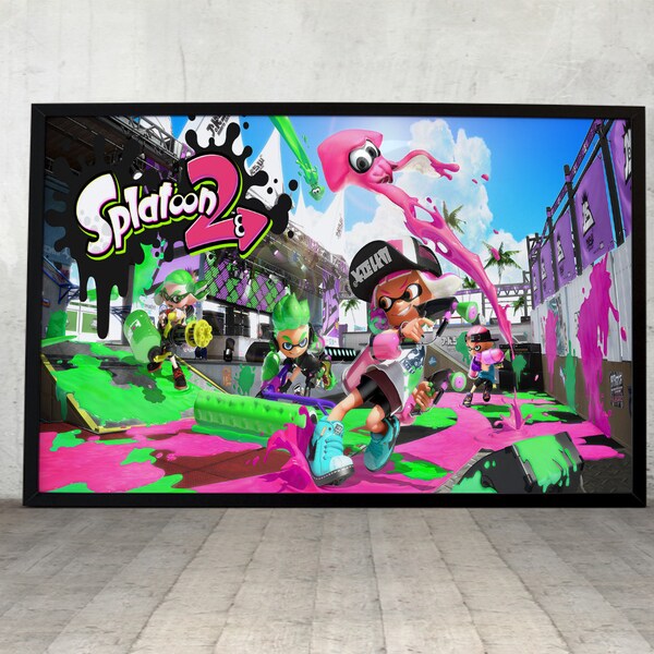 Splatoon Art - Etsy