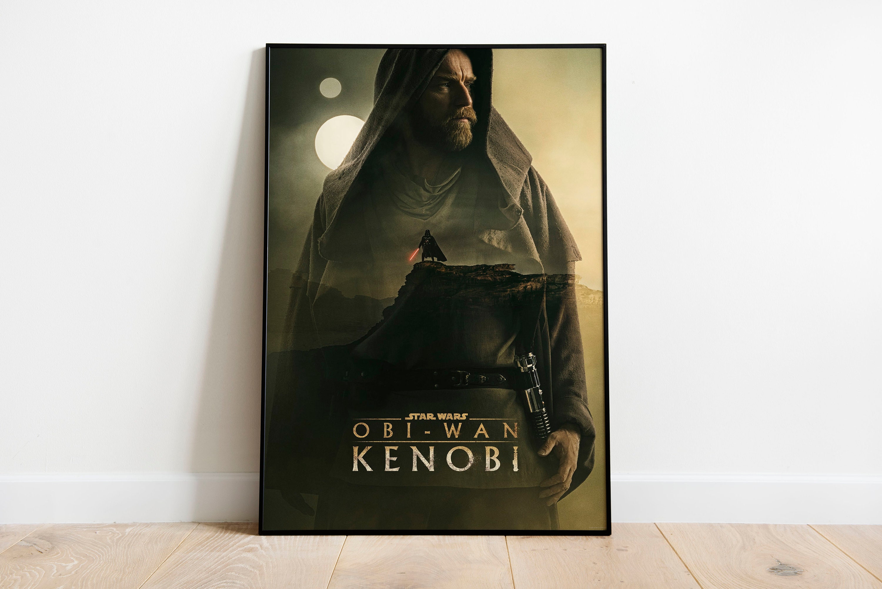 Star Wars Obi Wan Kenobi Poster Print, 2022 Wall Art,Films, Cinema A6 ...