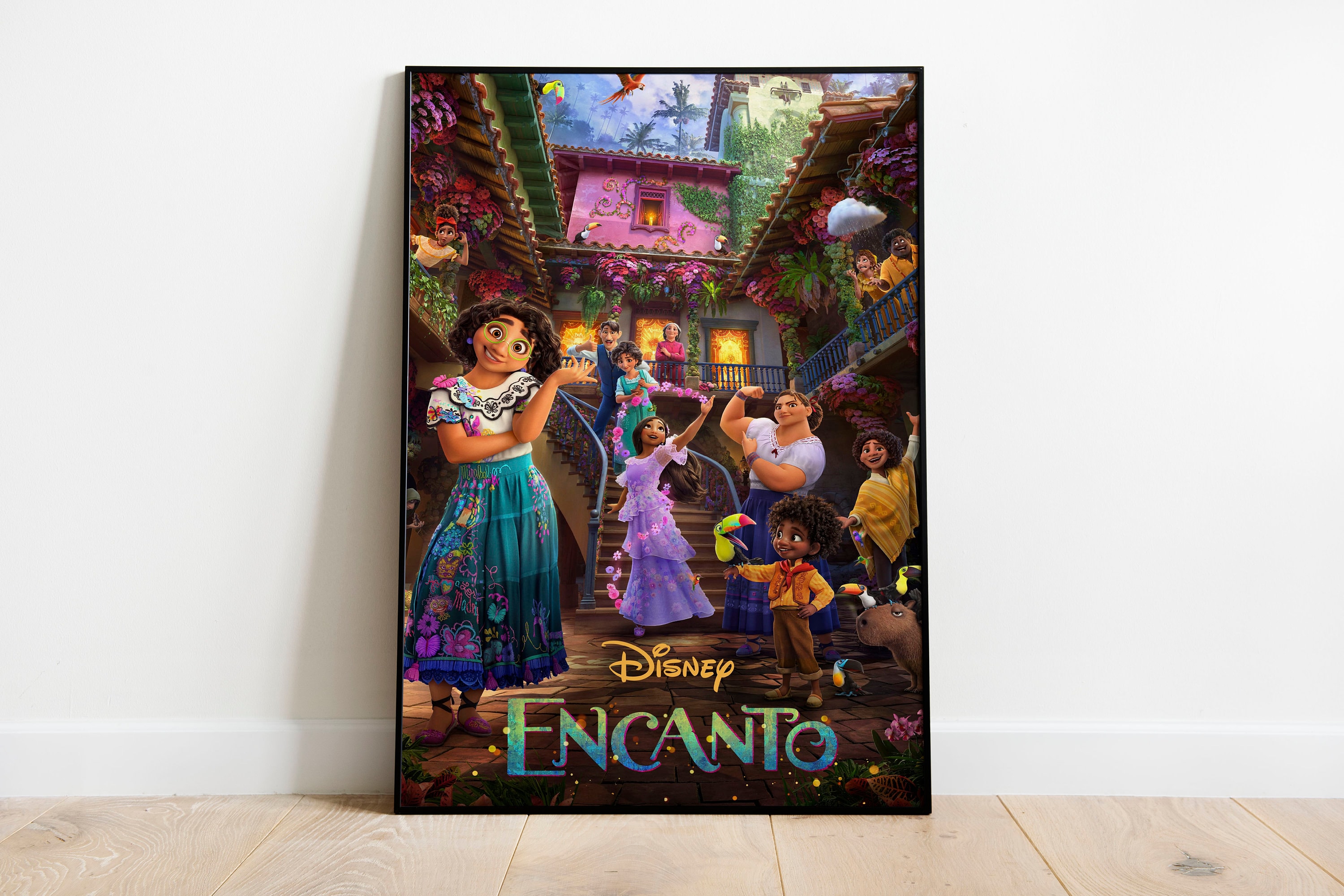 Encanto Movie Poster Print, 2021 Wall Art,Films, Cinema A6 A5 A4 A3 A2 ...