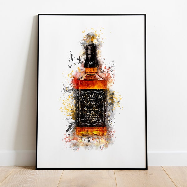 Whiskey Print - Etsy UK