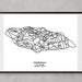 Vail Resort Ski Trail Map Minimalist Print - Digital Download - Etsy