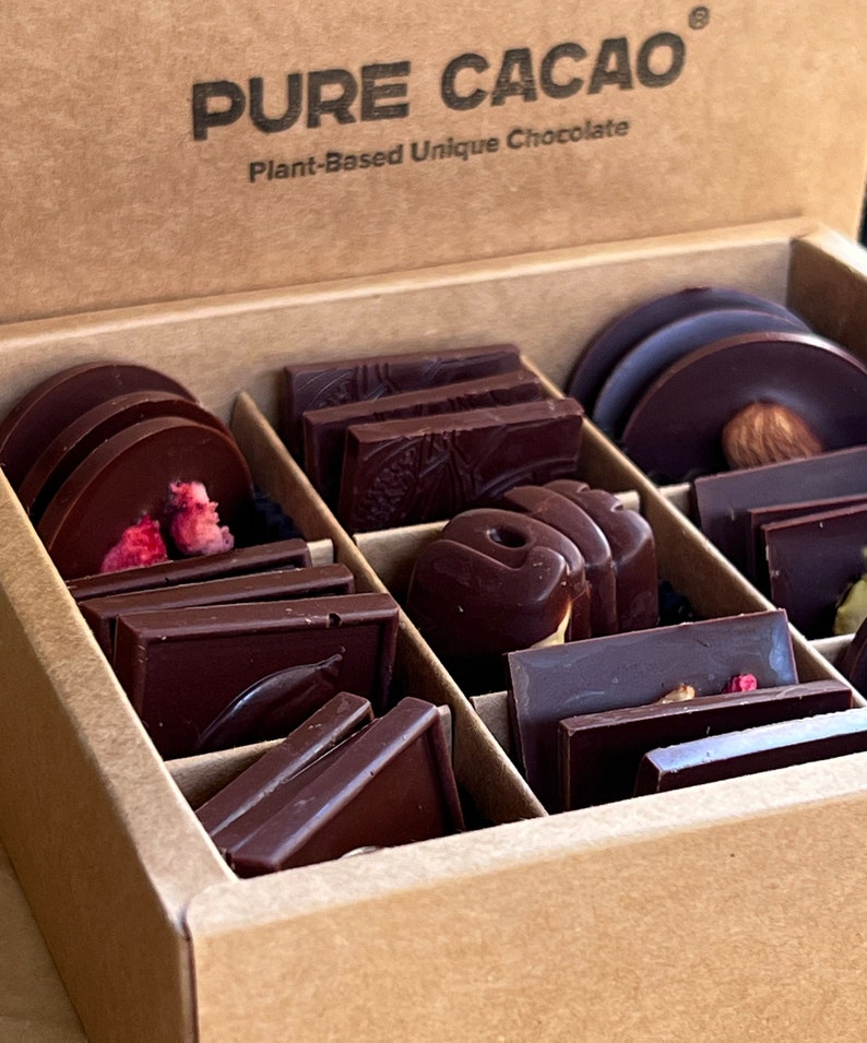 Chocolate Box | Dark | Vegan | Gluten Free | Organic | Handmade ...