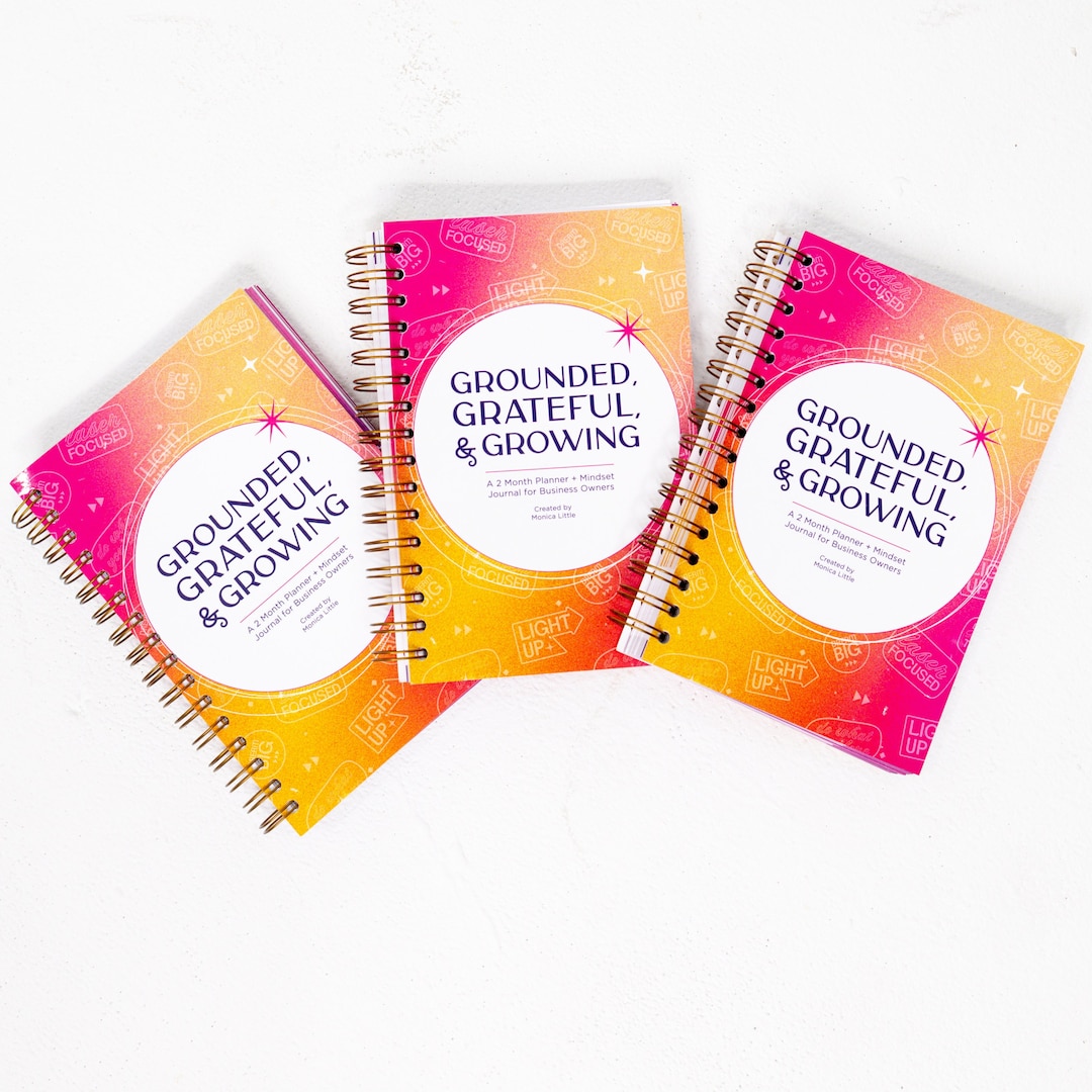 Small Business Owner Journal, Monthly Planner, Daily Prompts ...