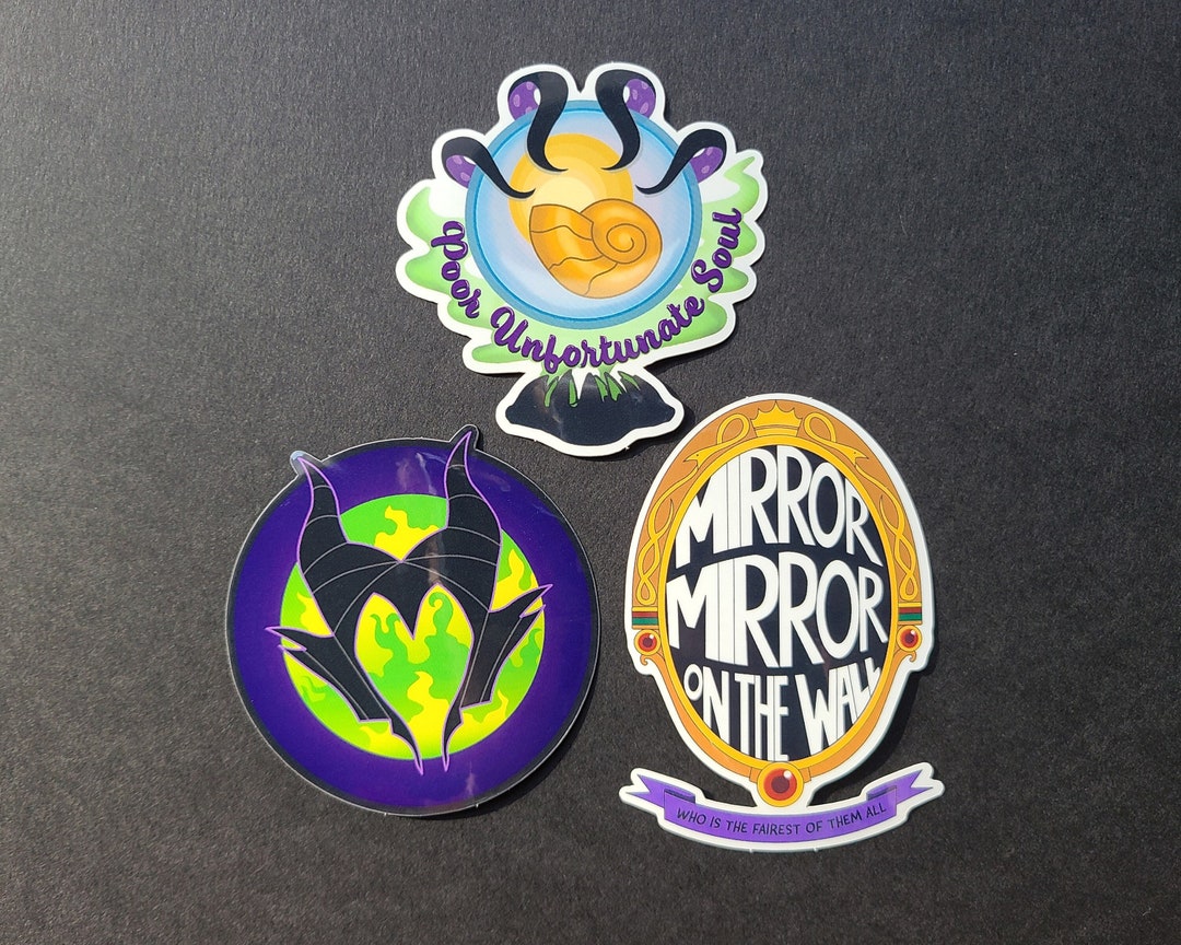 Villains Sticker Pack - Etsy
