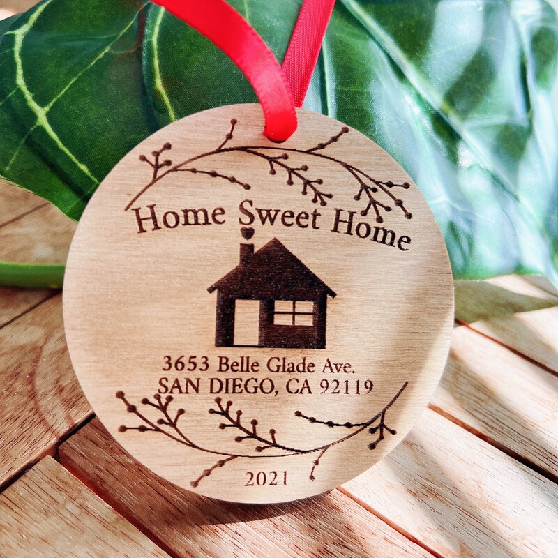 First Home Ornament - Etsy