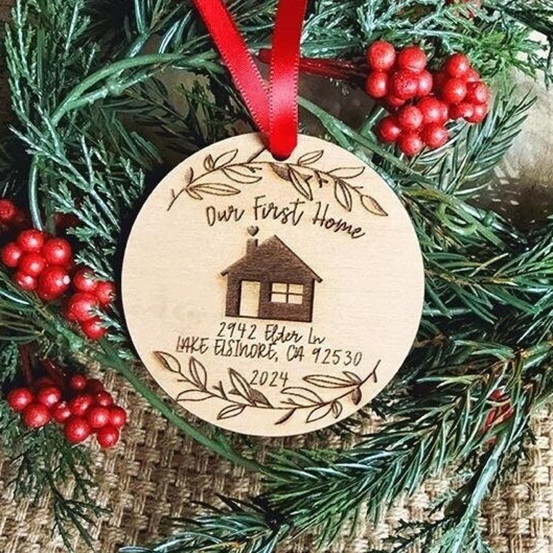 First Home Ornament - Etsy