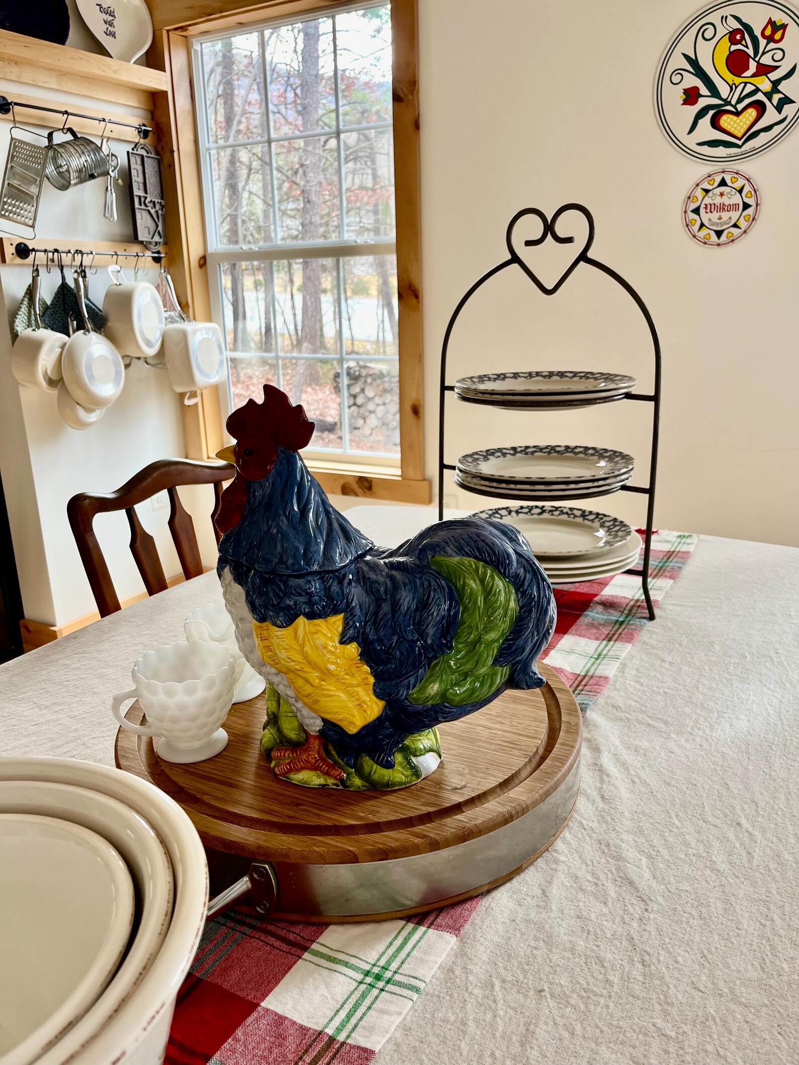 Vintage Three Tiered Metal Pie Rack Pie Cooling Stand Cupcake Display ...