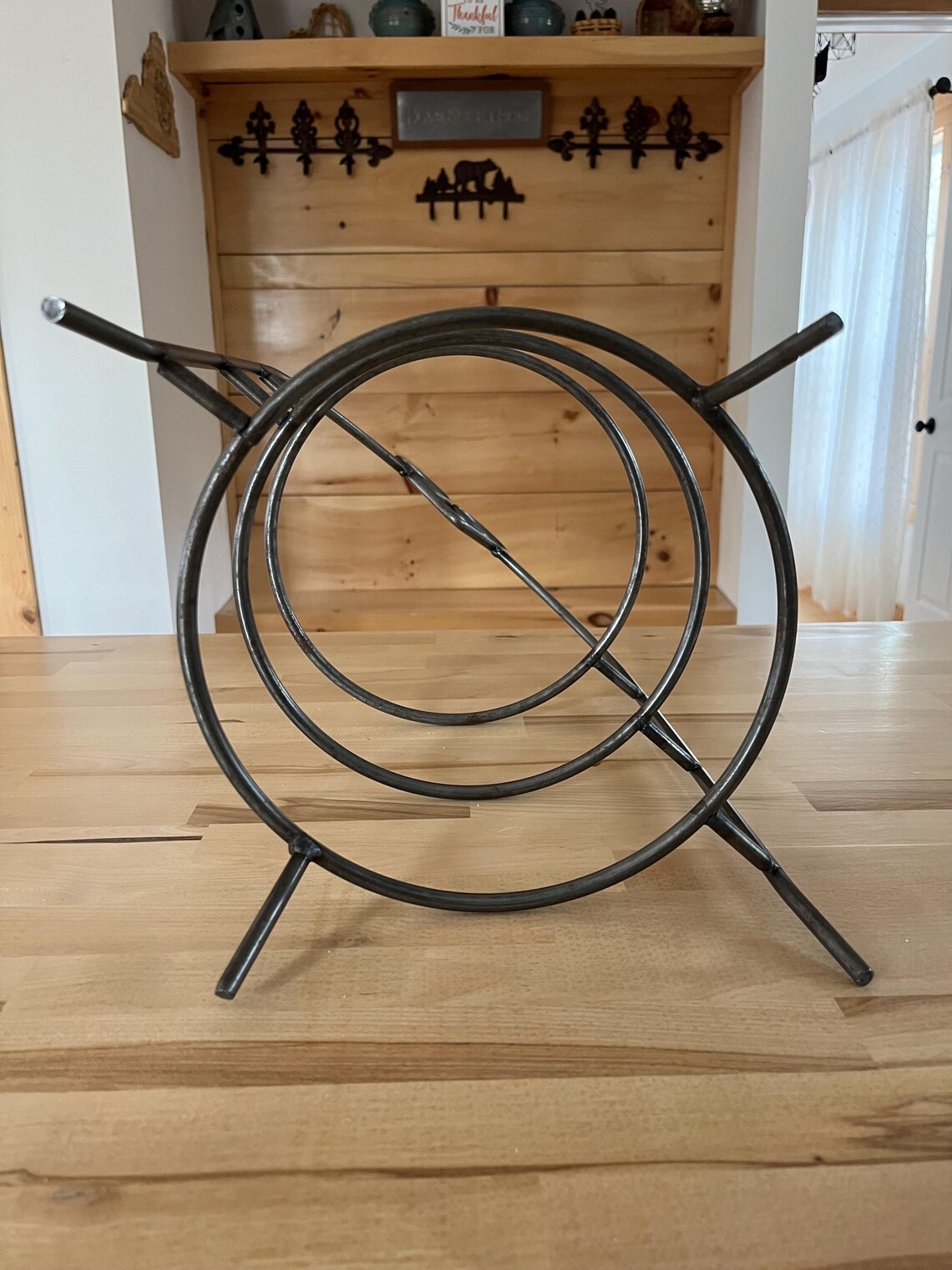 Vintage Three Tiered Metal Pie Rack Pie Cooling Stand Cupcake Display ...