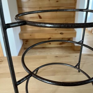 Vintage Three Tiered Metal Pie Rack Pie Cooling Stand Cupcake Display ...