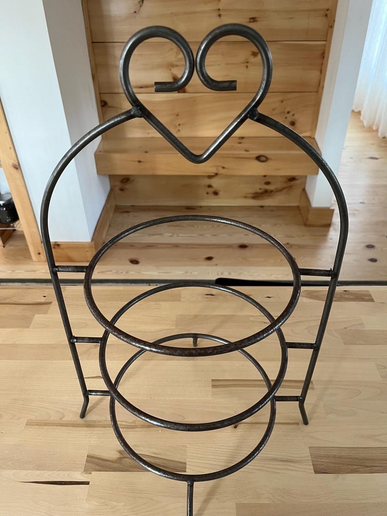 Vintage Three Tiered Metal Pie Rack Pie Cooling Stand Cupcake Display ...