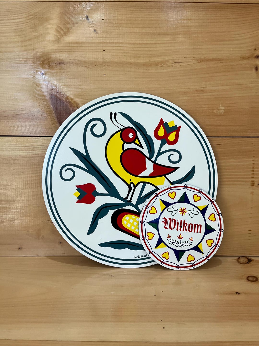 Vintage Pennsylvania Dutch Hex Signs Zooks Dutch Novelties 1996 Welcome ...