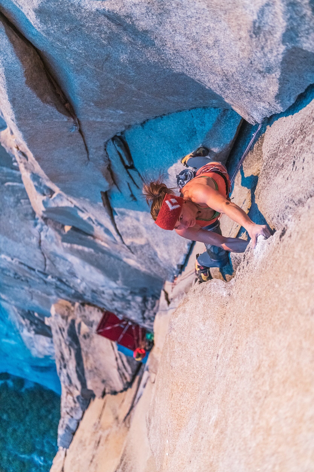 Climber (barbara Babsi Zangerl) Rock Climbing the Changing Corners, on ...