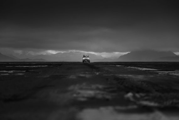 Dramatic View of 4x4 Car Driving Toward Camera in Highlands of | Etsy