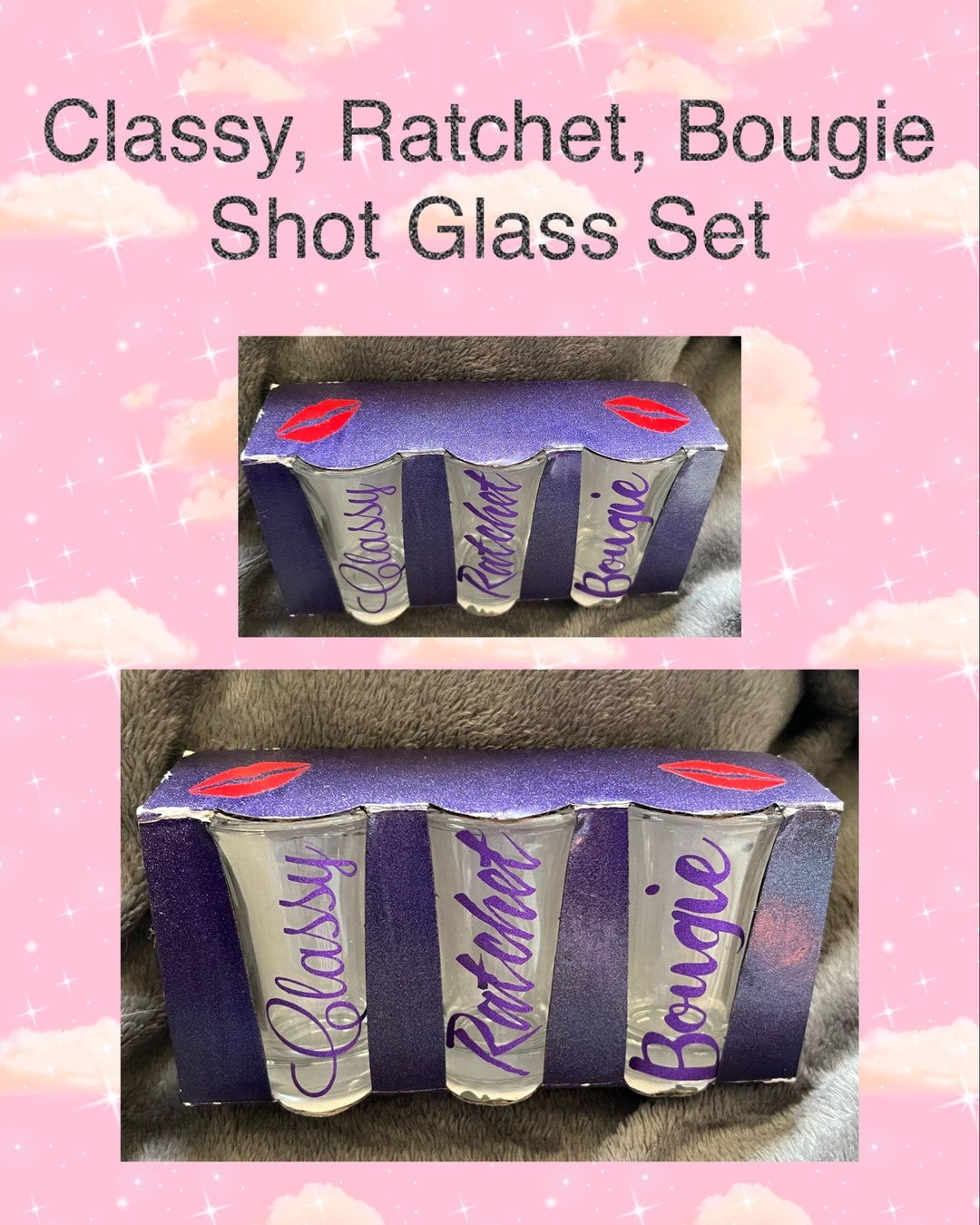 3 Pc. Shot Glass Sets - Etsy