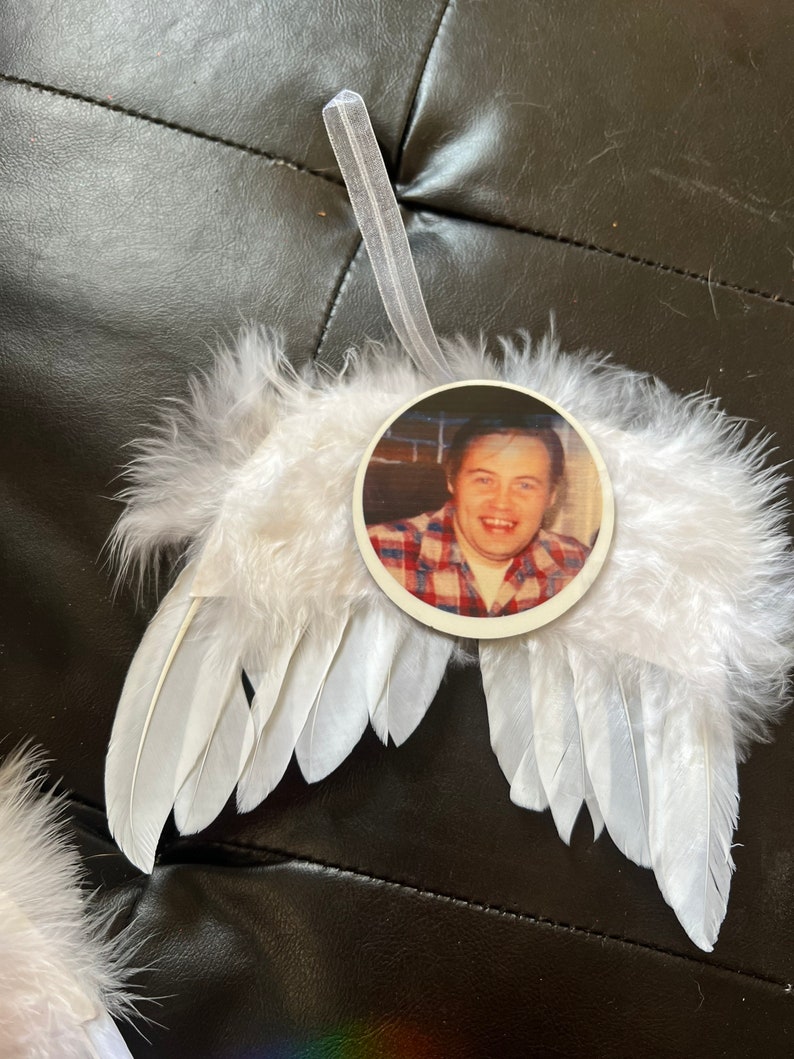 Custom Angel Wing’s Ornament - Etsy