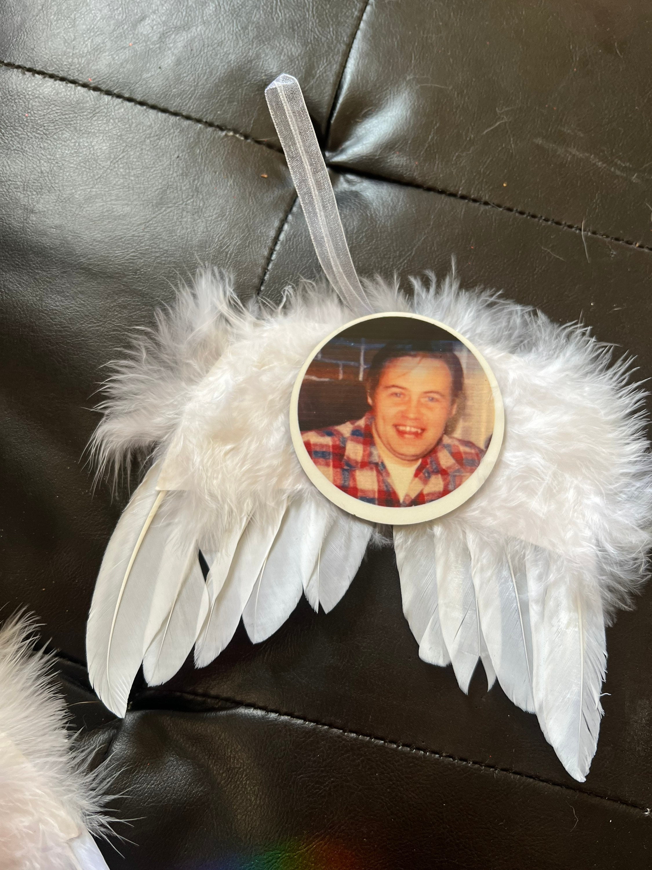 Custom Angel Wing’s Ornament - Etsy