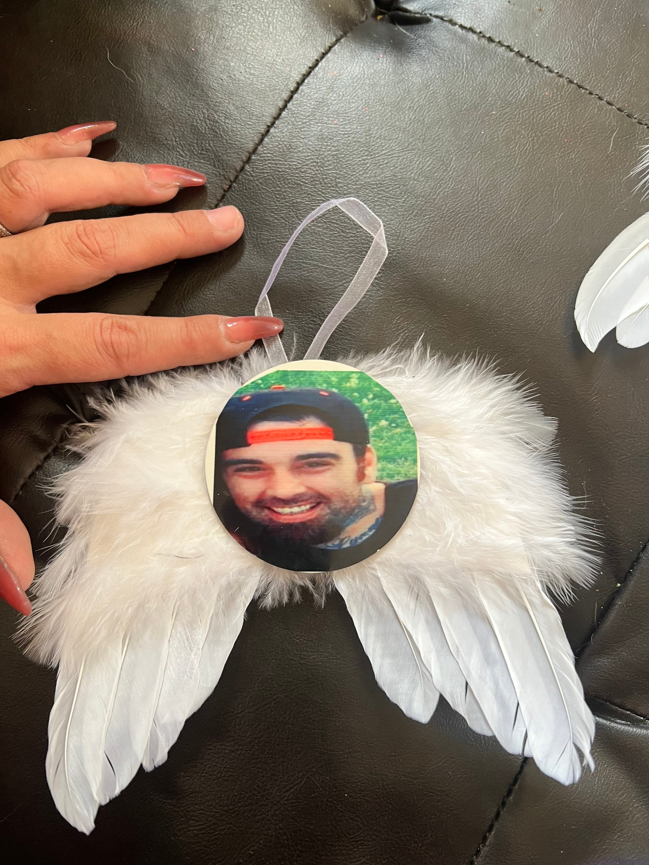 Custom Angel Wing’s Ornament - Etsy