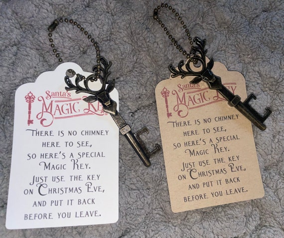 Santa Keys - Etsy