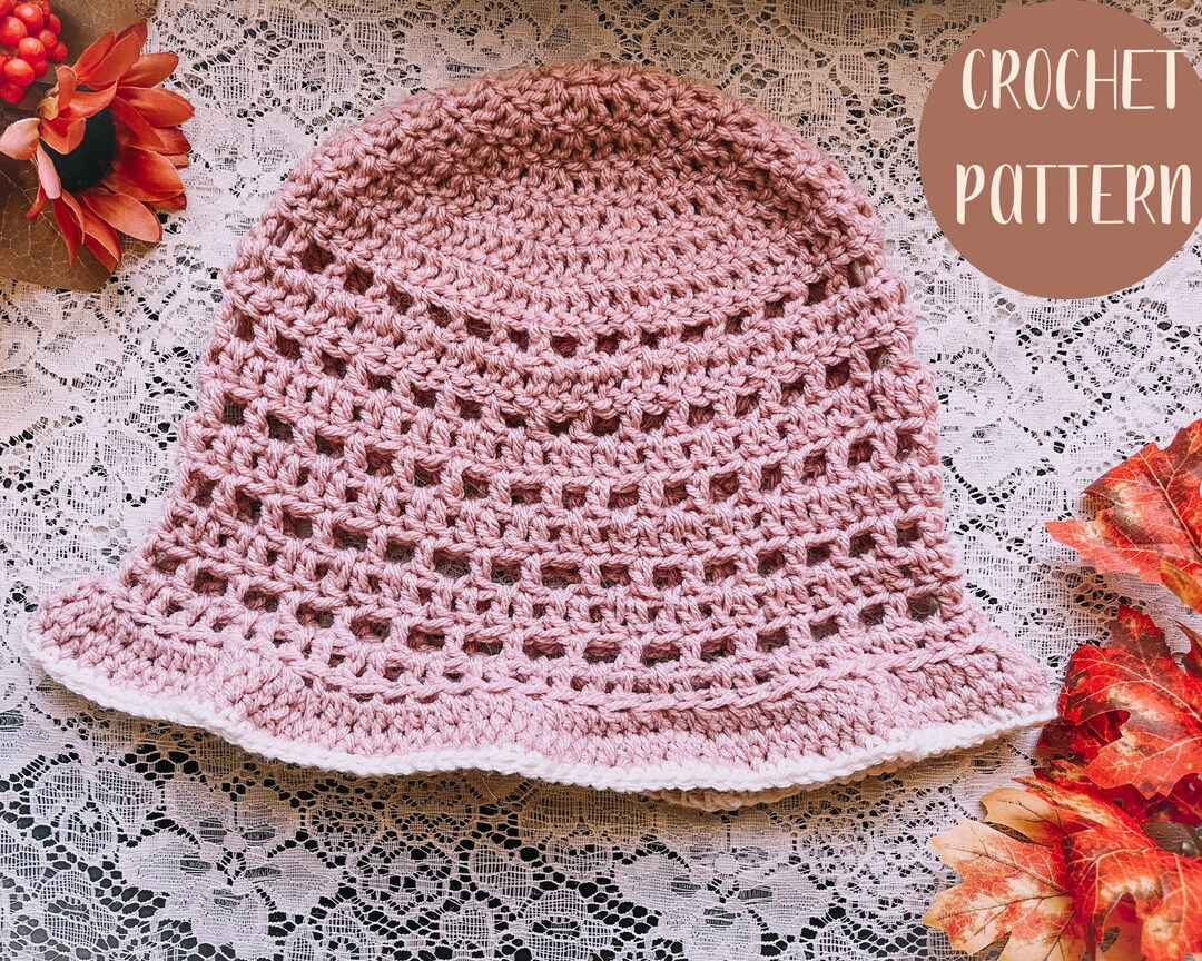 The Surfside Bucket Hat Crochet Pattern PDF | Pattern ONLY ...