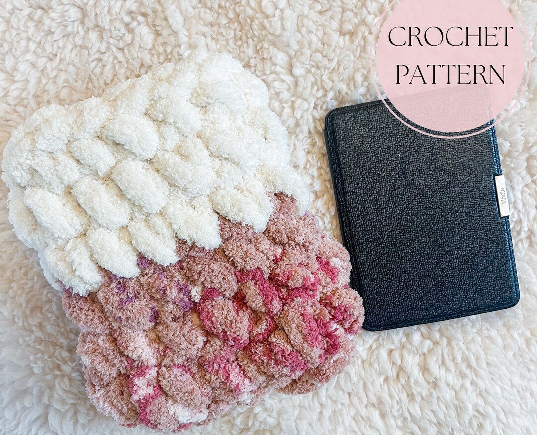 The Jumbo Kindle Sleeve Pattern PDF | Beginner Friendly Chunky Cozy ...