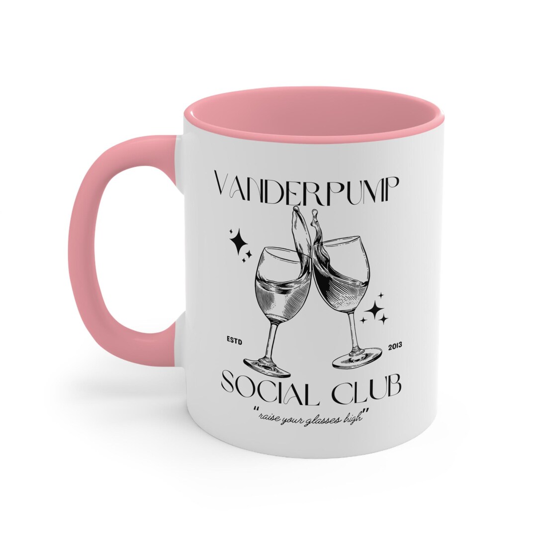 Vanderpump Social Club Coffee Mug, Vanderpump Rules Themed Mug ...