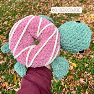 Sprinkles the Donut Turtle Crochet Pattern PDF | Cute Beginner Friendly ...