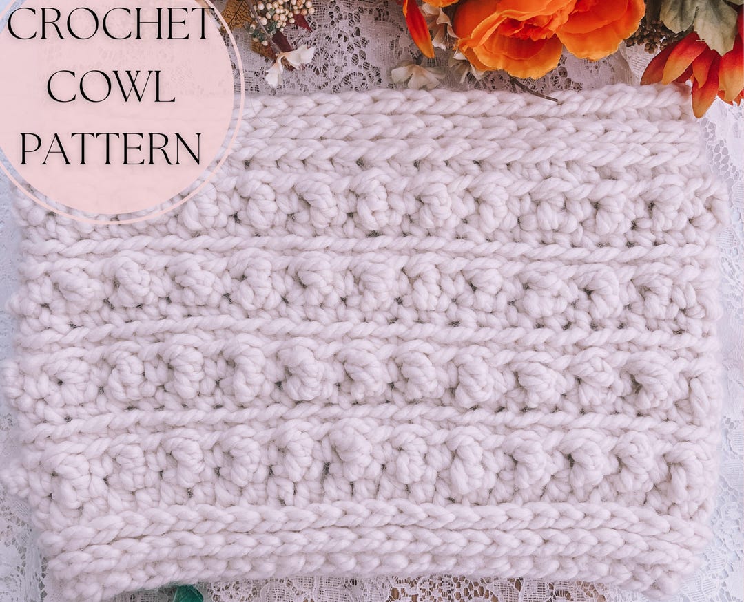 The Berry Patch Cowl Crochet Pattern PDF | Pattern ONLY | Cute Beginner ...