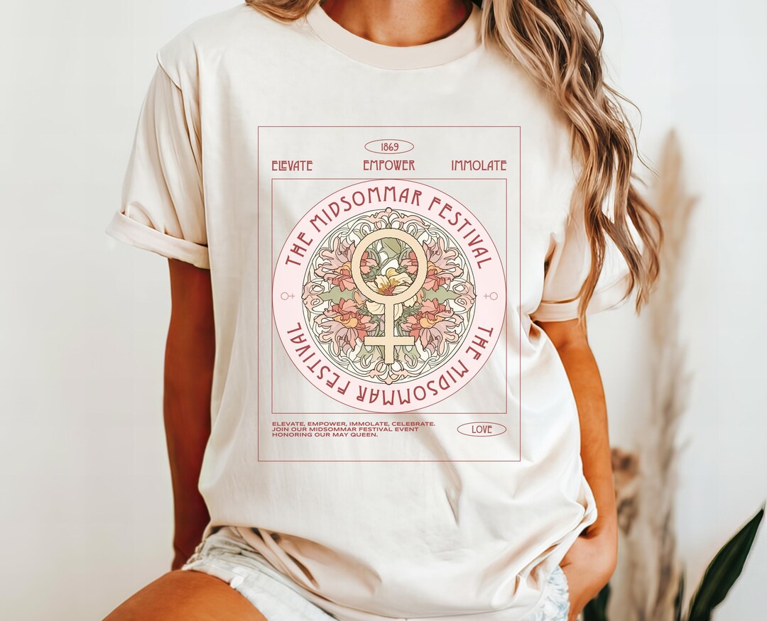 Midsommar Summer Festival Tee, Midsommar Themed Tee, Halloween Unisex ...