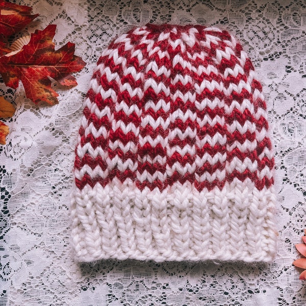 Candy Cane Hat - Etsy