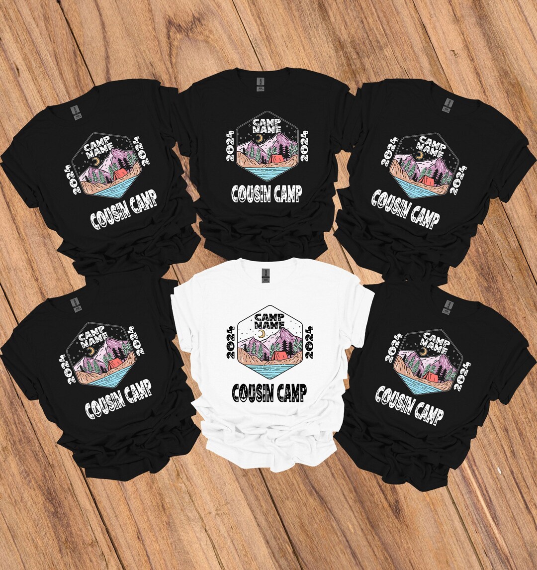 Personalized Matching Cousin Camp Shirts Cousin Summer Samp Shirt