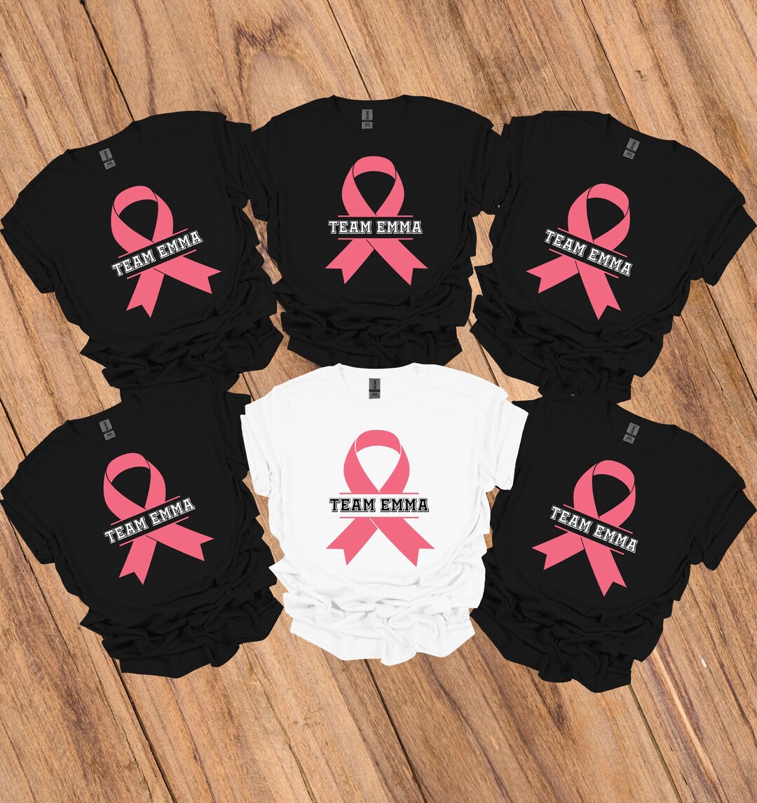 Custom Breast Cancer Team Shirt Cancer Awareness Shirt Custom Breast ...