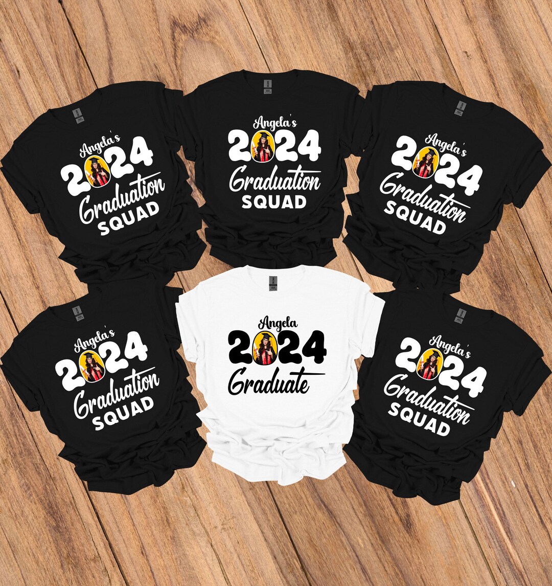 2024 Graduation Shirts 2024 Graduate Squad Shirt Class of 2024 Squad ...
