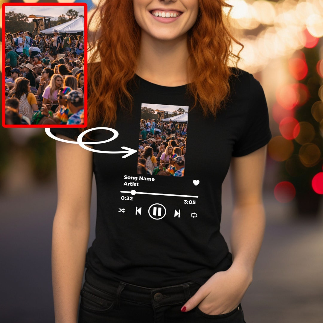 Personalized Concert T-shirt Custom Music Festival Shirt Personalized ...
