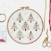 Christmas Tree Embroidery Kit Craft Project - Christmas Gift for ...