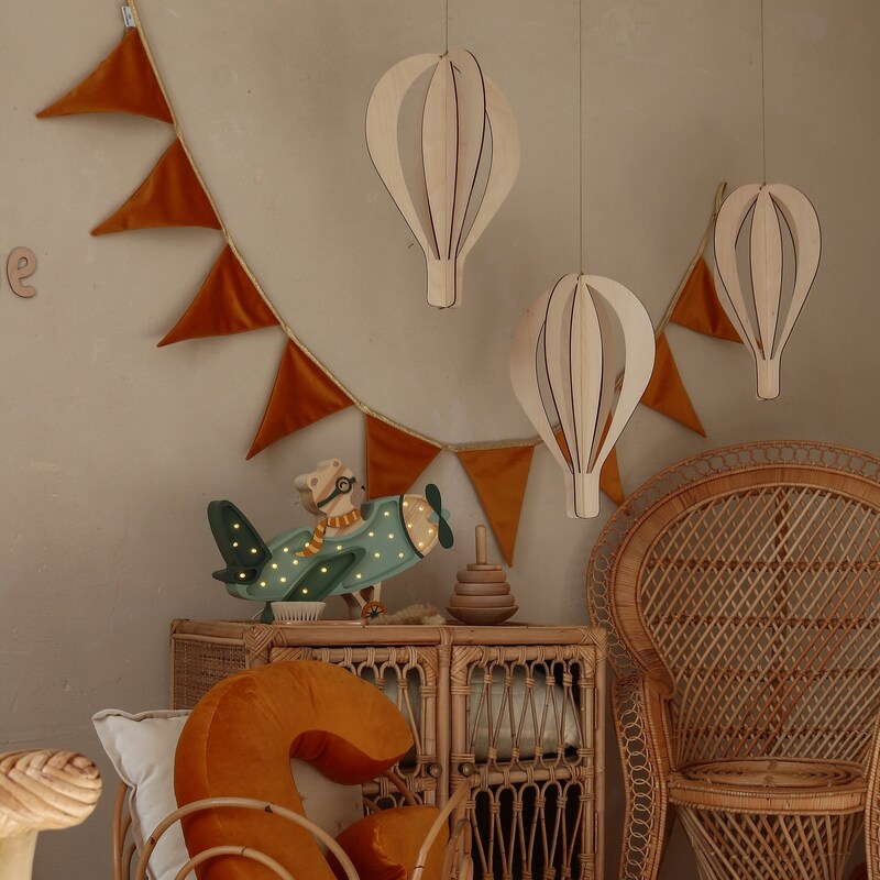 3d Hot Air Balloon - Etsy