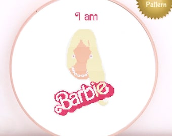 Barbie Cross Stitch Pattern - Etsy