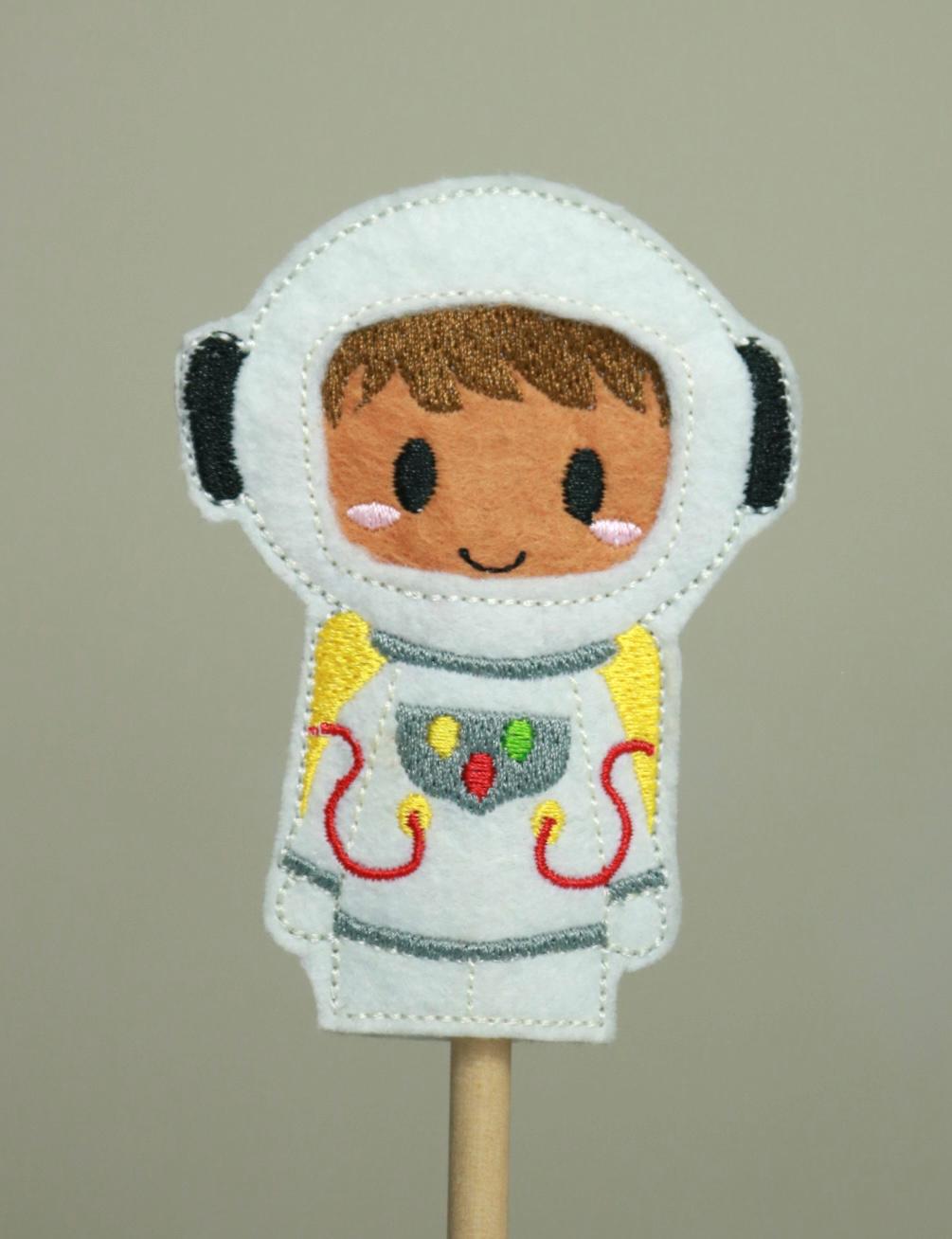 Astronaut Finger Puppet Set / Felt Solar System Set / Cosmos Puppet Set ...