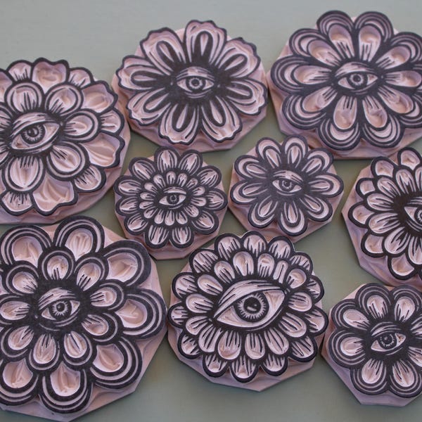 Eye Rubber Stamp - Etsy