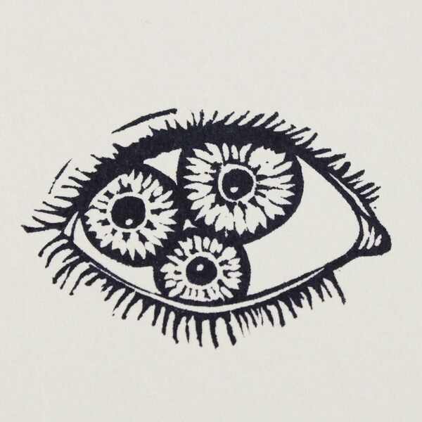 Eye Rubber Stamp - Etsy